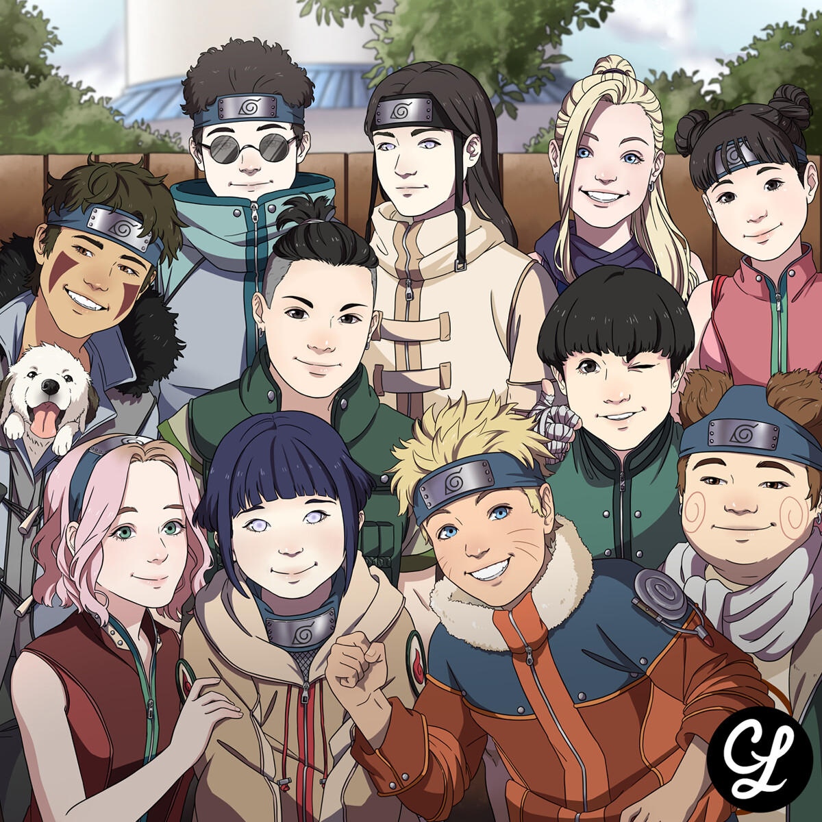 ArtStation - The Konoha Eleven