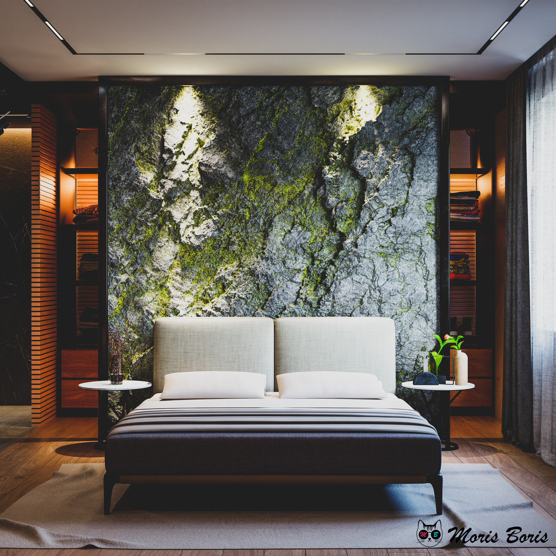 ArtStation - Eco-Minimalism Interior Design (Part - 4)