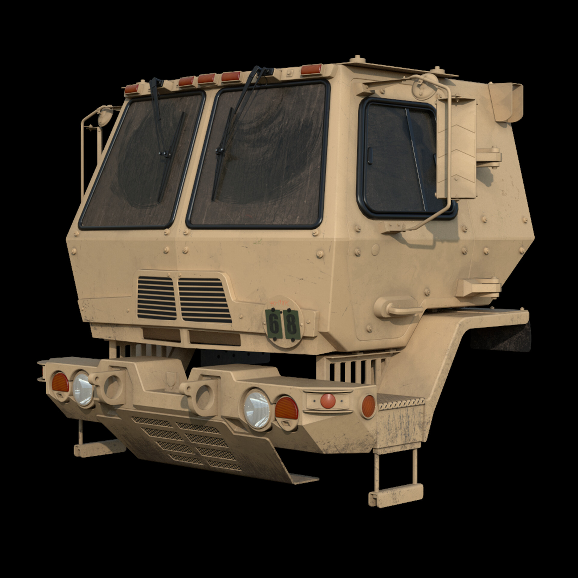 ArtStation - FMTV A2 Cab