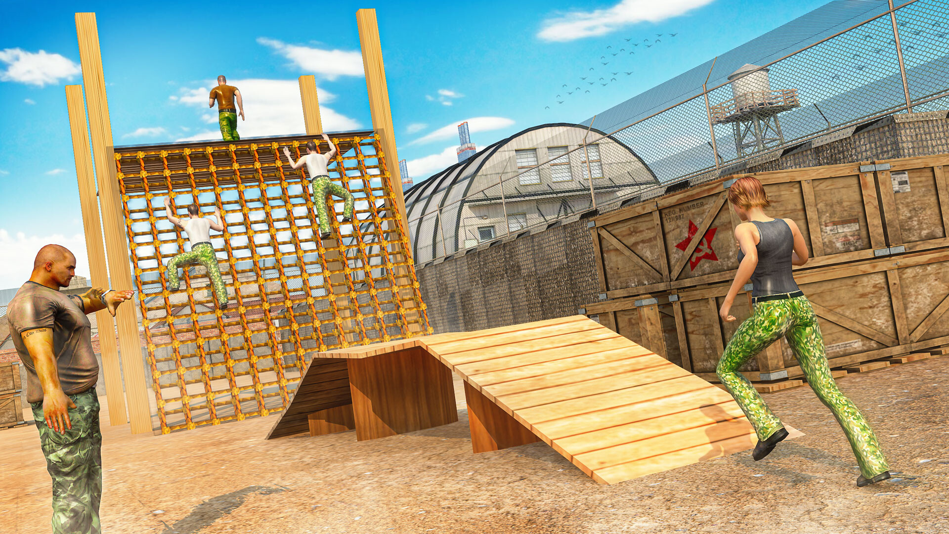 ArtStation - Army Training