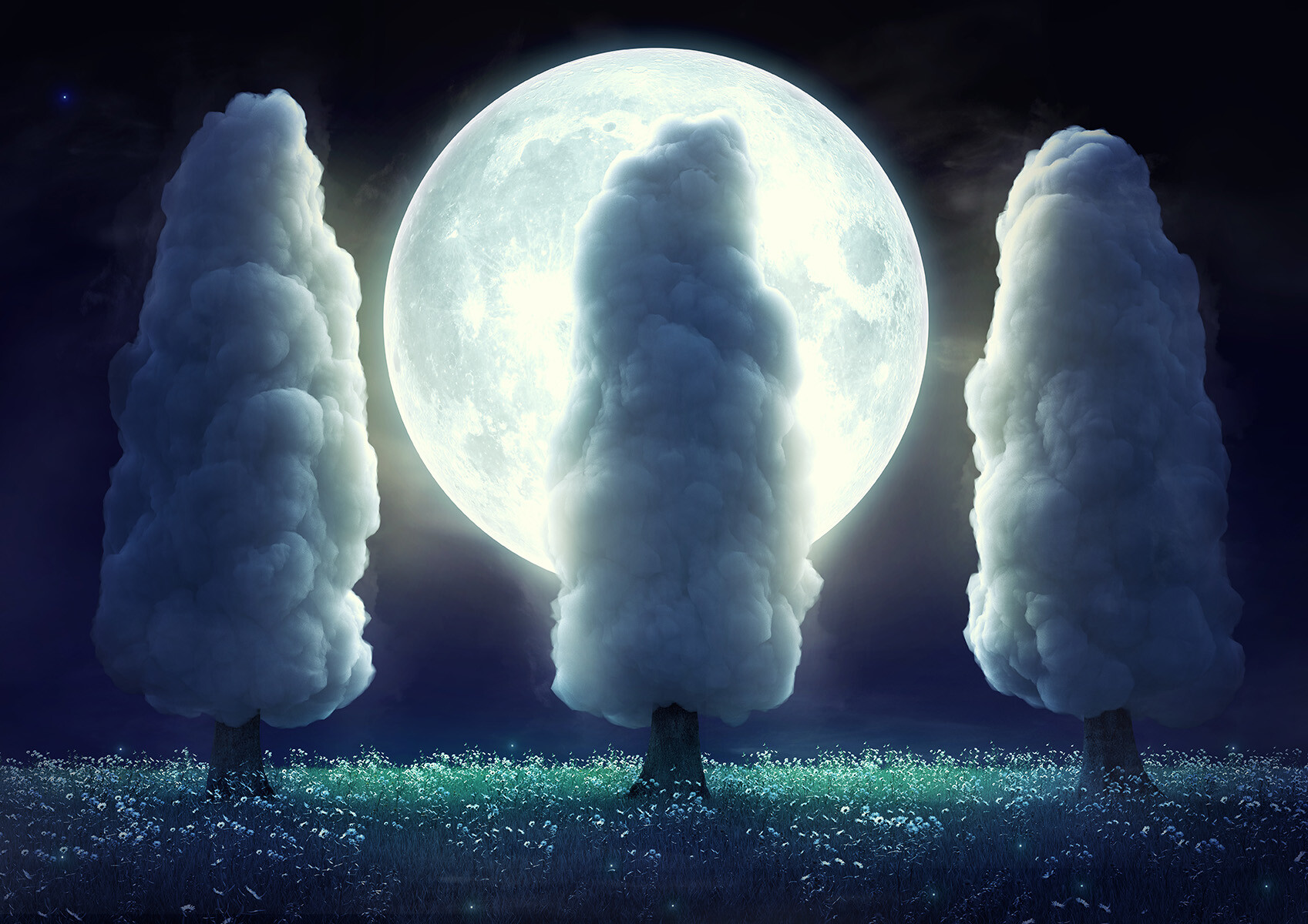 ArtStation - Full moon