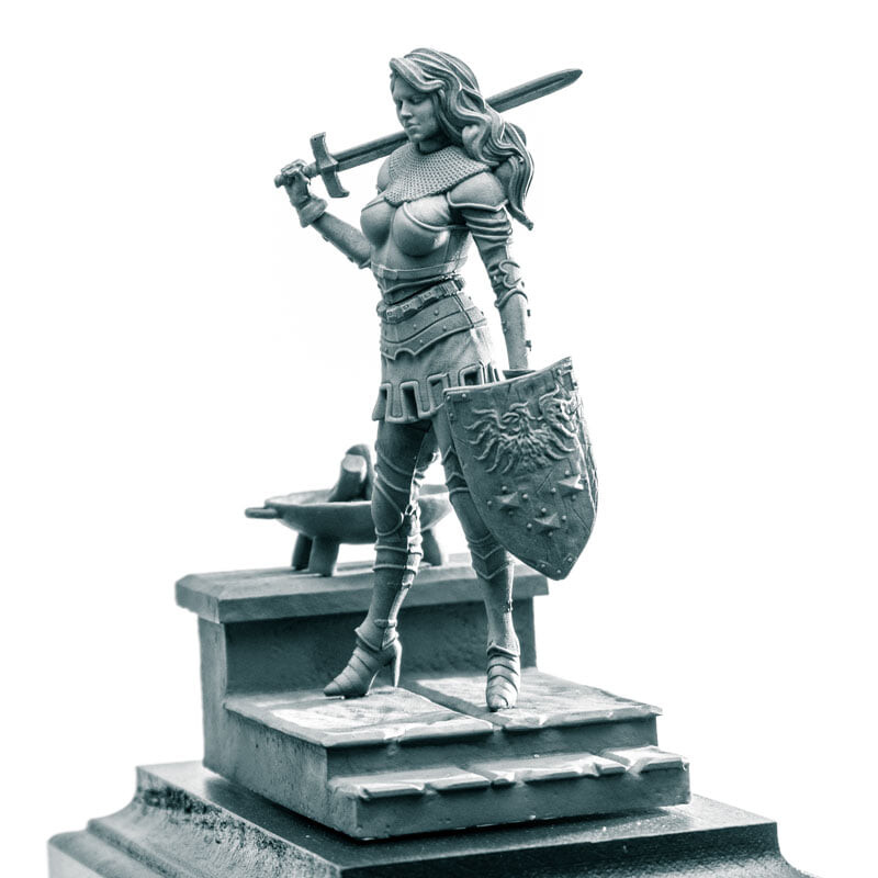 ArtStation - Black Knight -70mm miniature