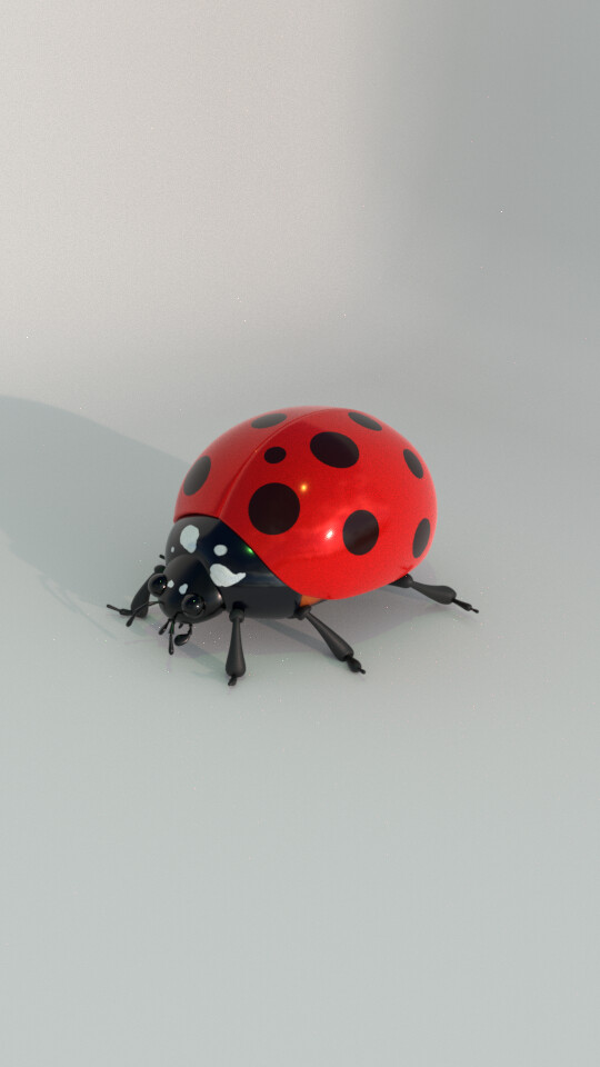 ArtStation - 3D Ladybug