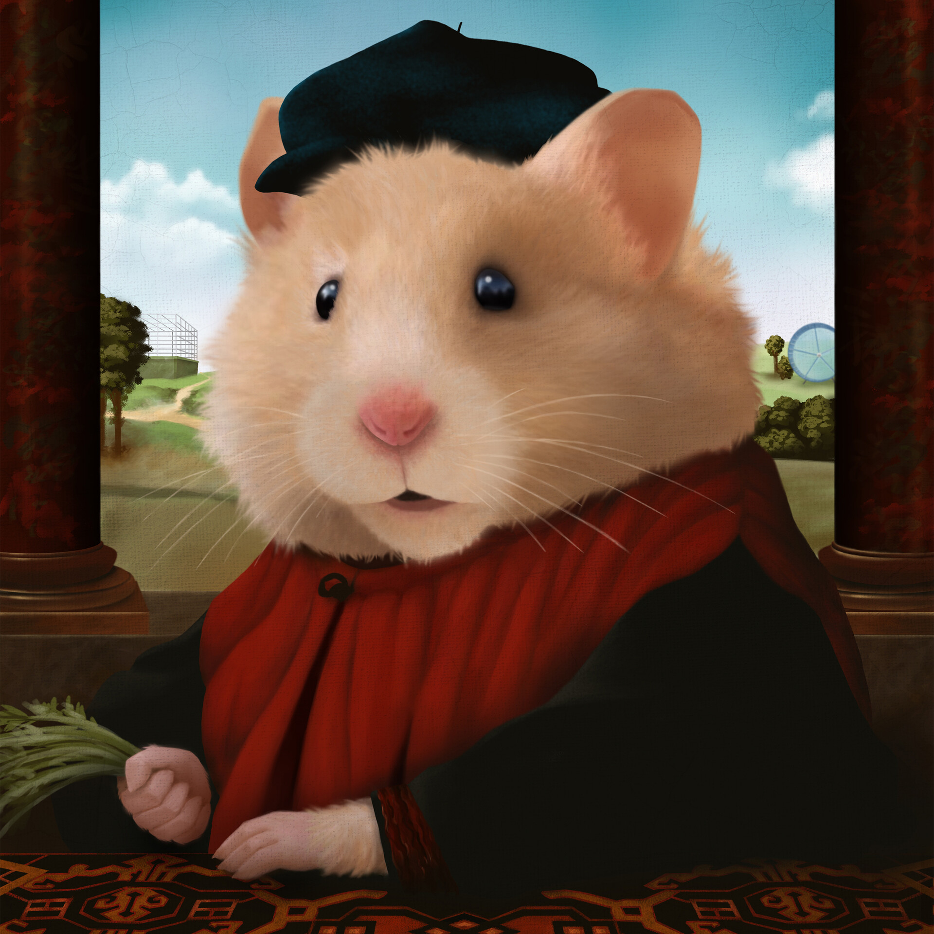 ArtStation - Renaissance Hamster