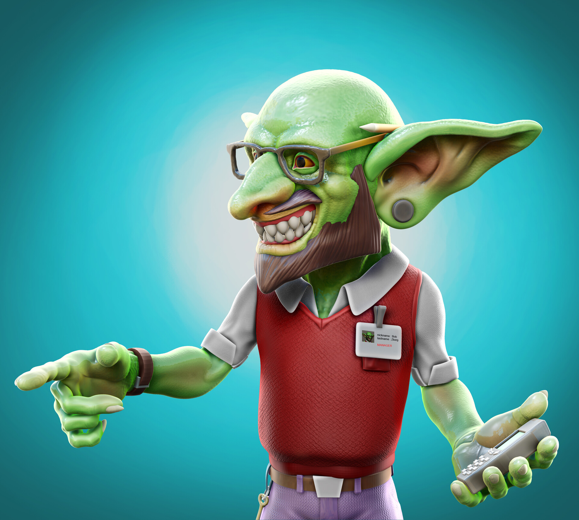 ArtStation - Manager Goblin