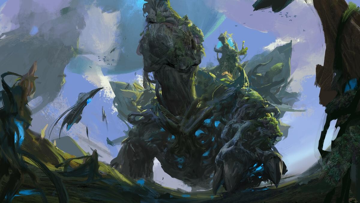 ArtStation - green god