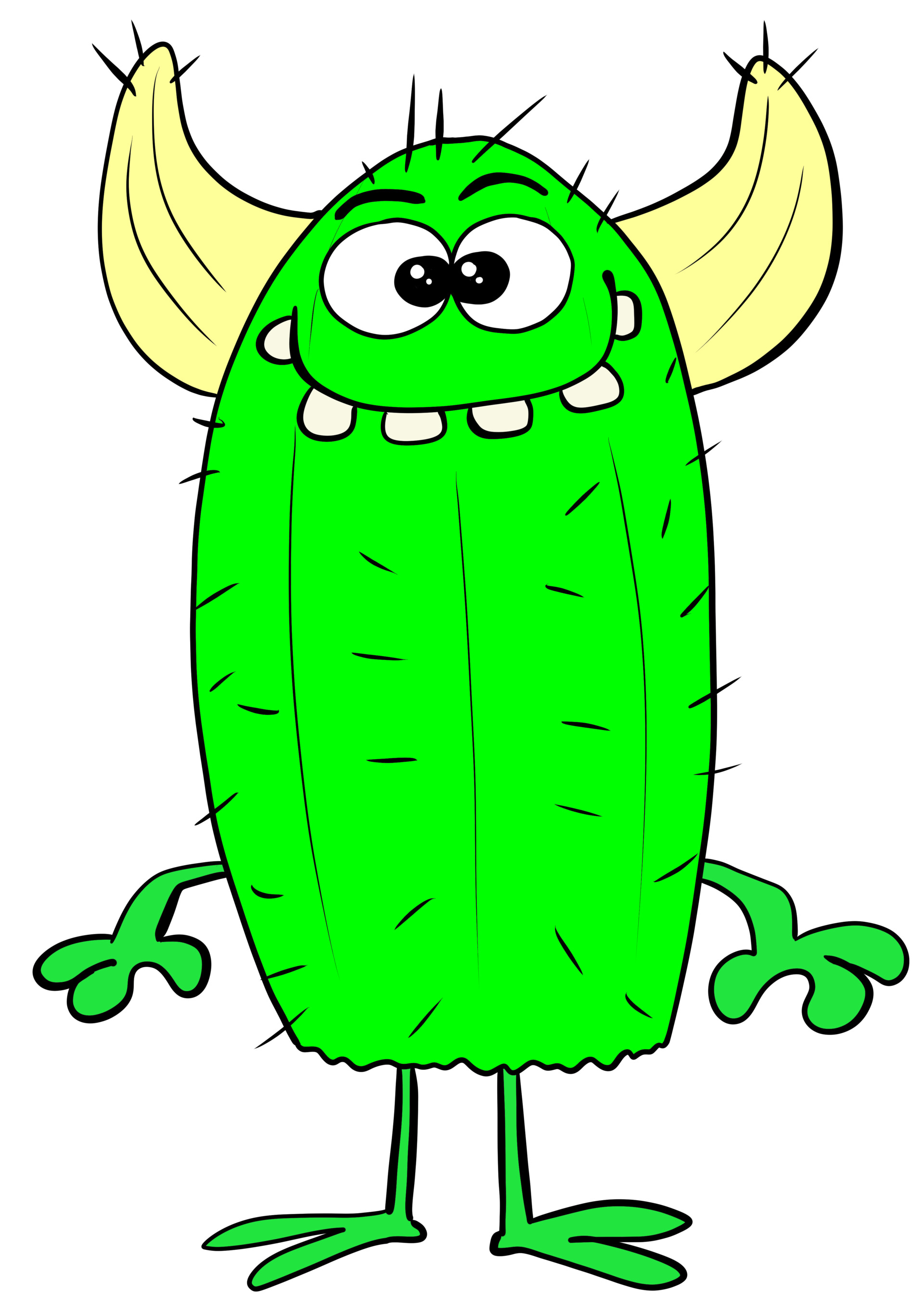 ArtStation - Cactus monster