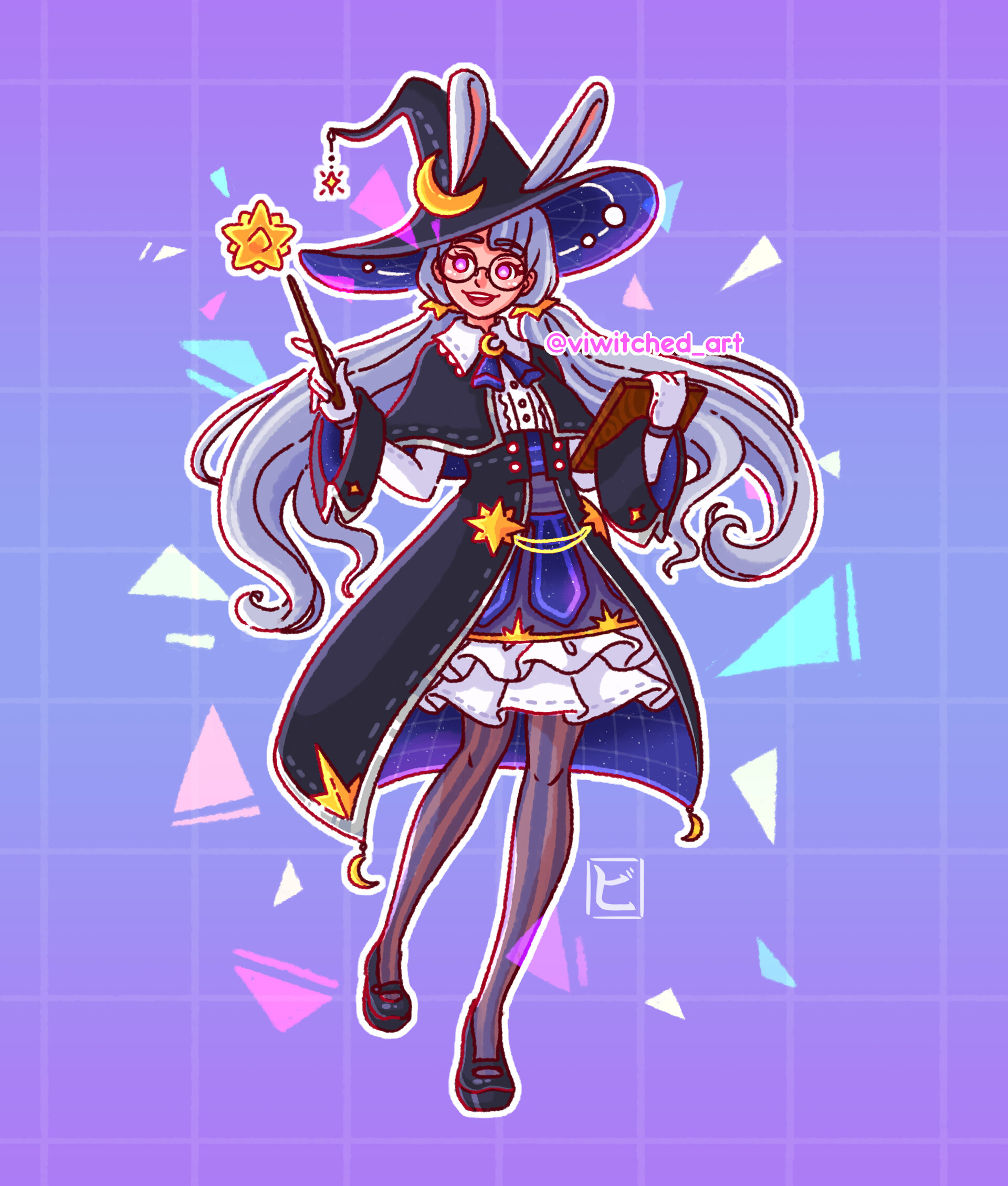 ArtStation - Astronomy Witch, Witchtober 2020