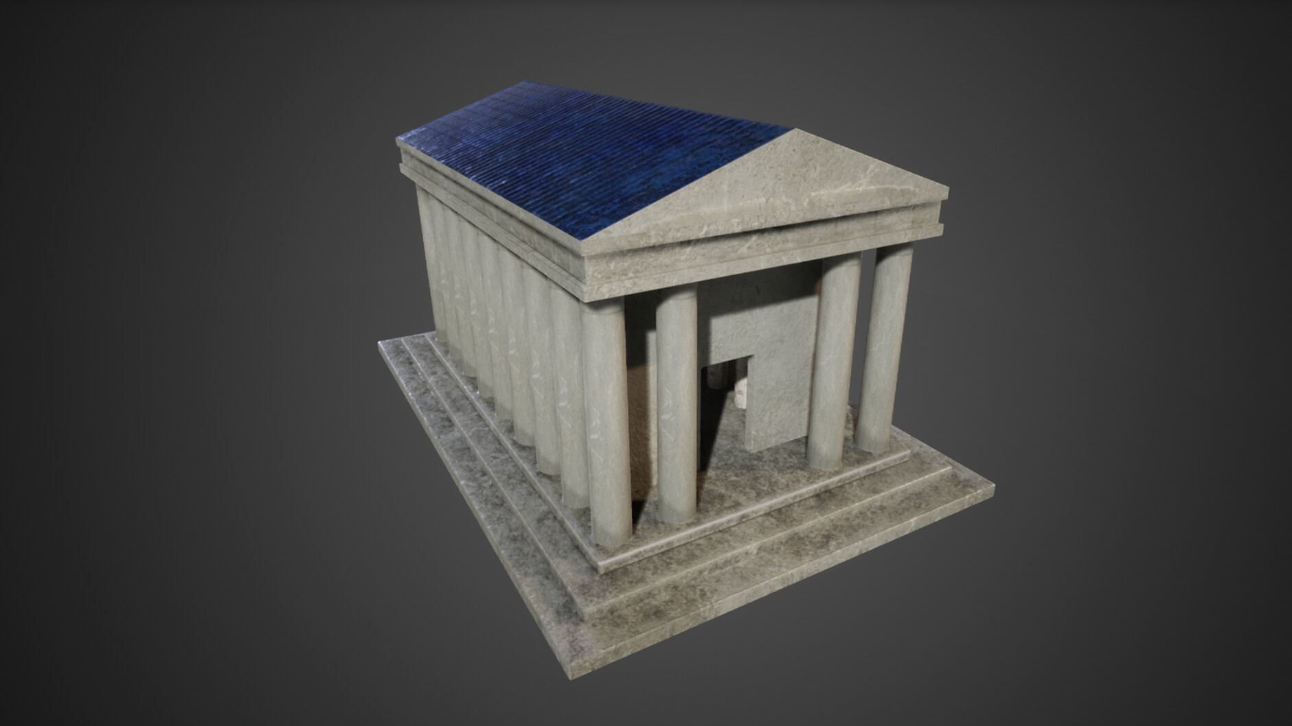 ArtStation - The HIgh Priestess, Temple Model