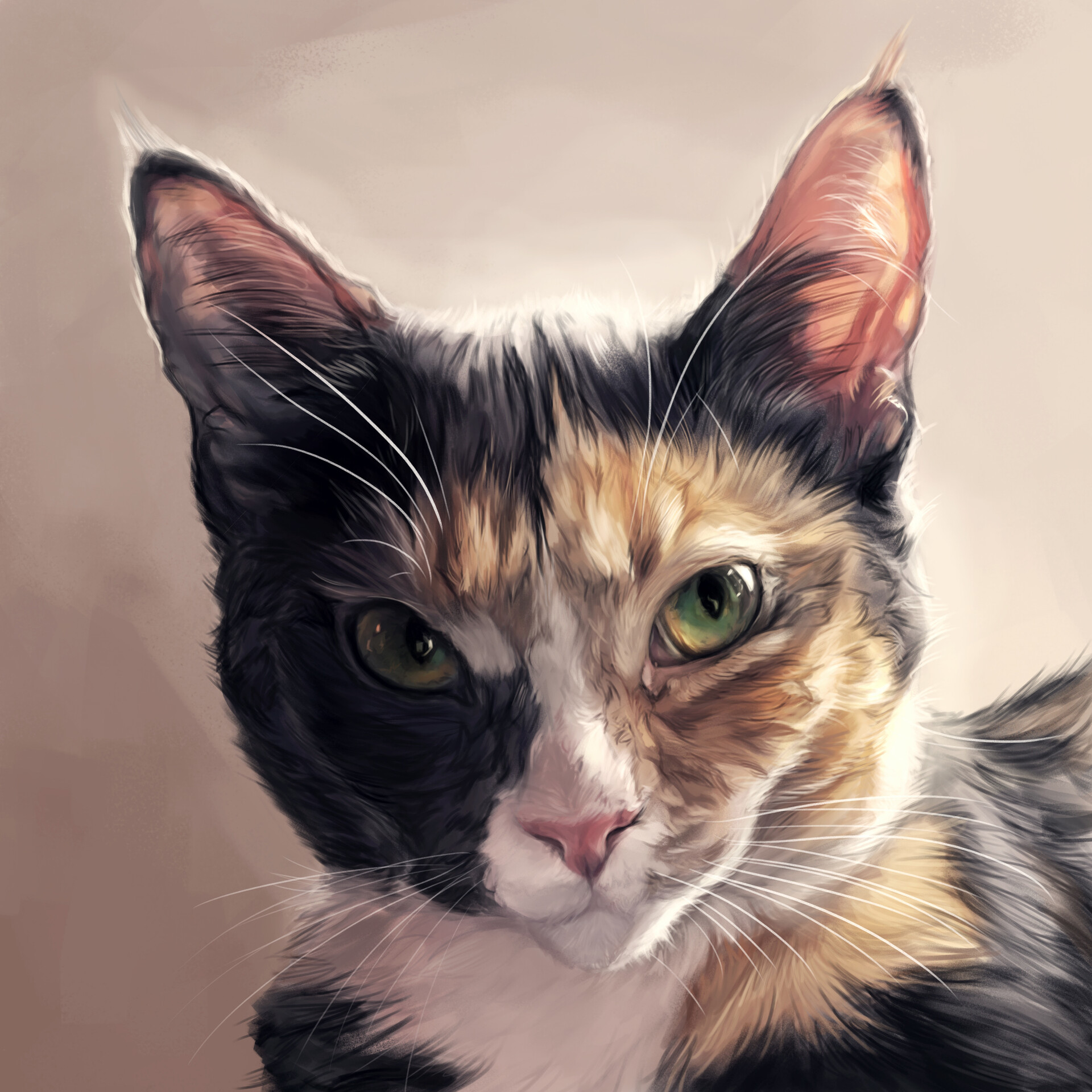 ArtStation - Cat Portraits