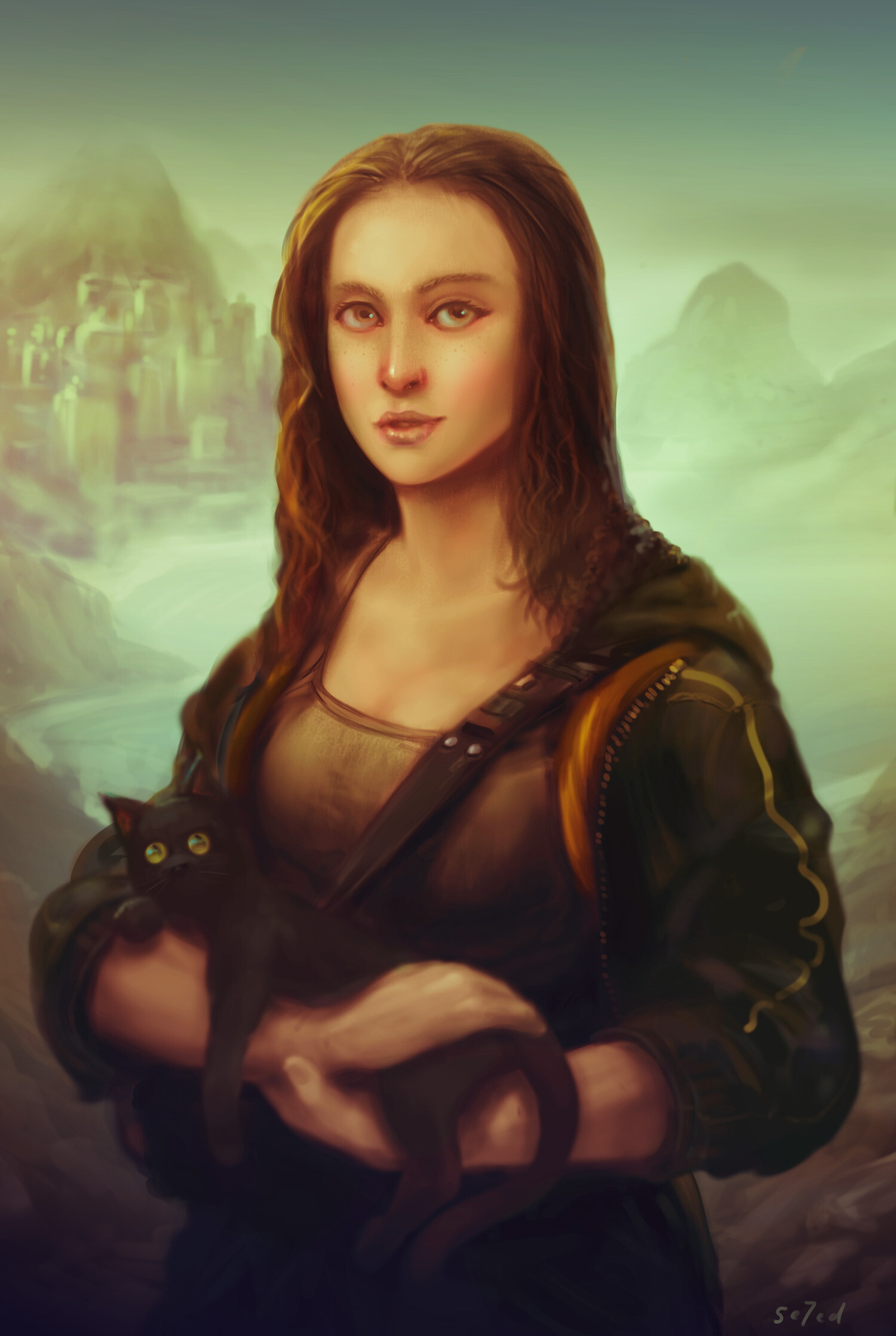 ArtStation - Mona Lisa - artstationJam