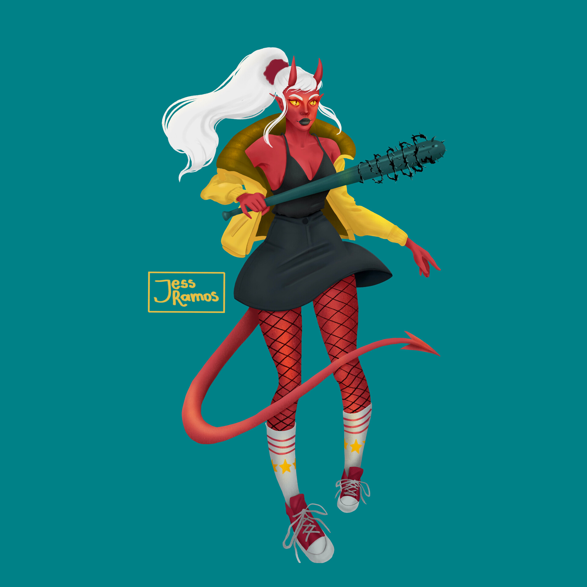 ArtStation - Demon girl