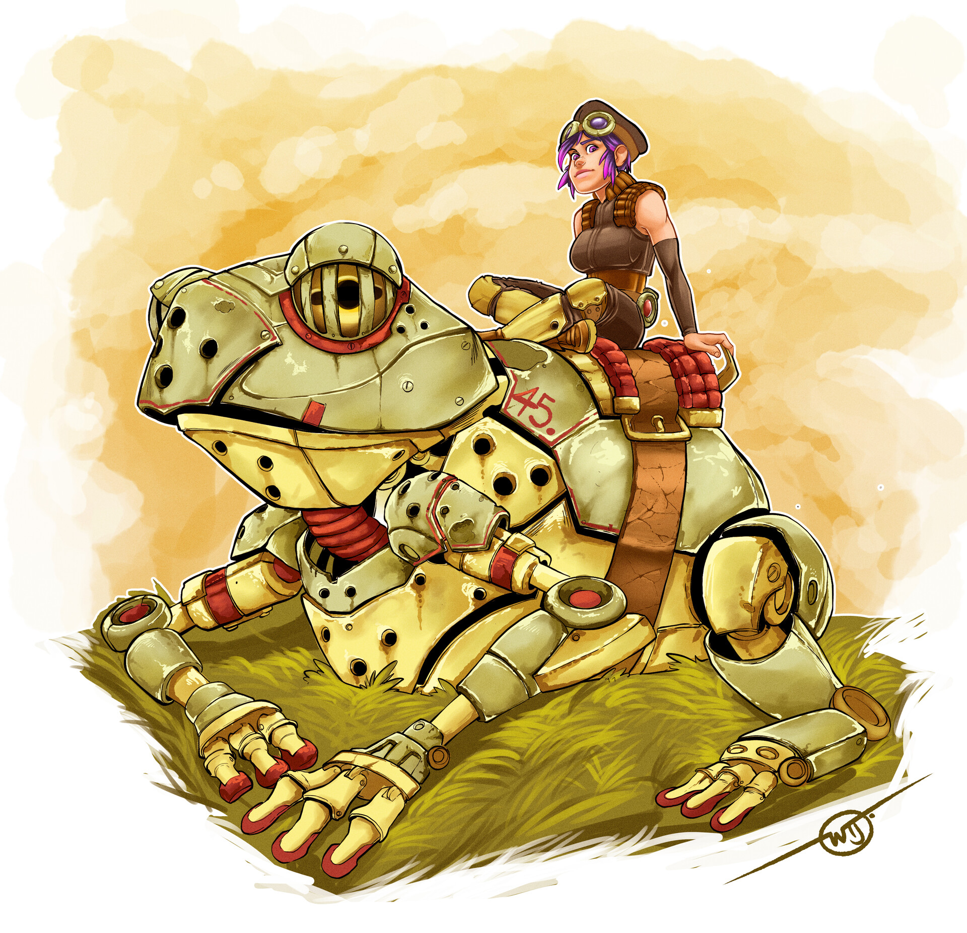 ArtStation - Queen frogs