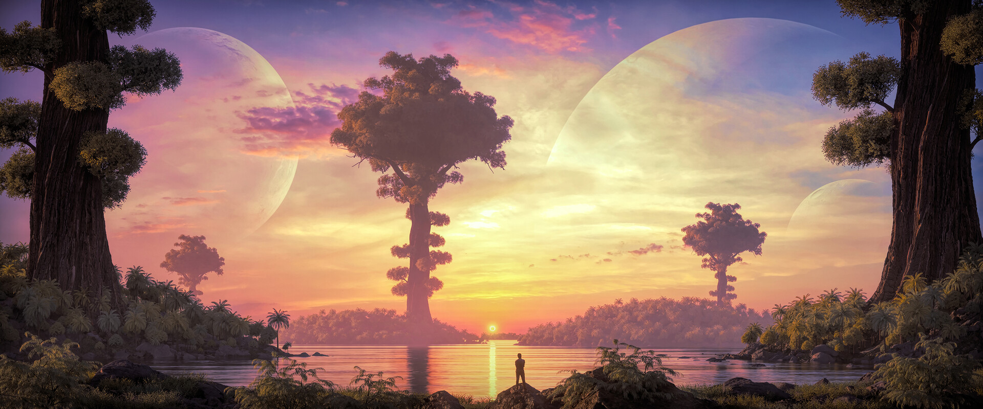 Triple Tree by Josh Pierce : r/ImaginaryWildlands