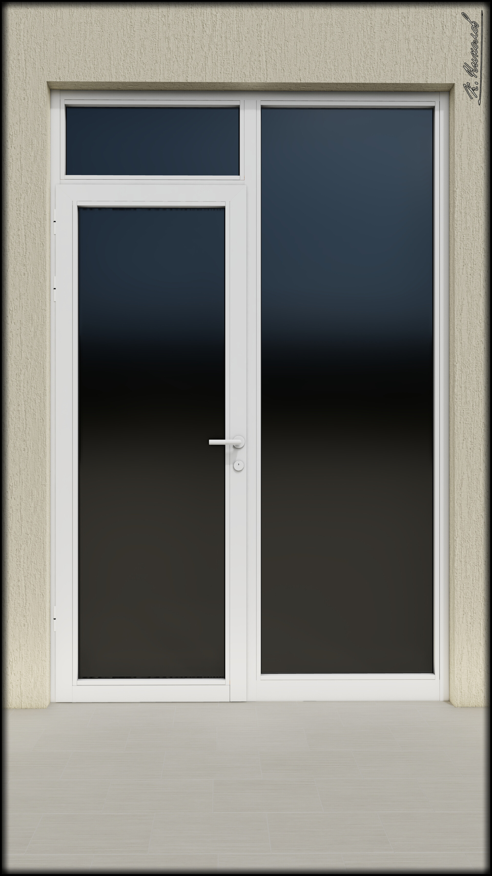 ArtStation - PVC windows/doors set