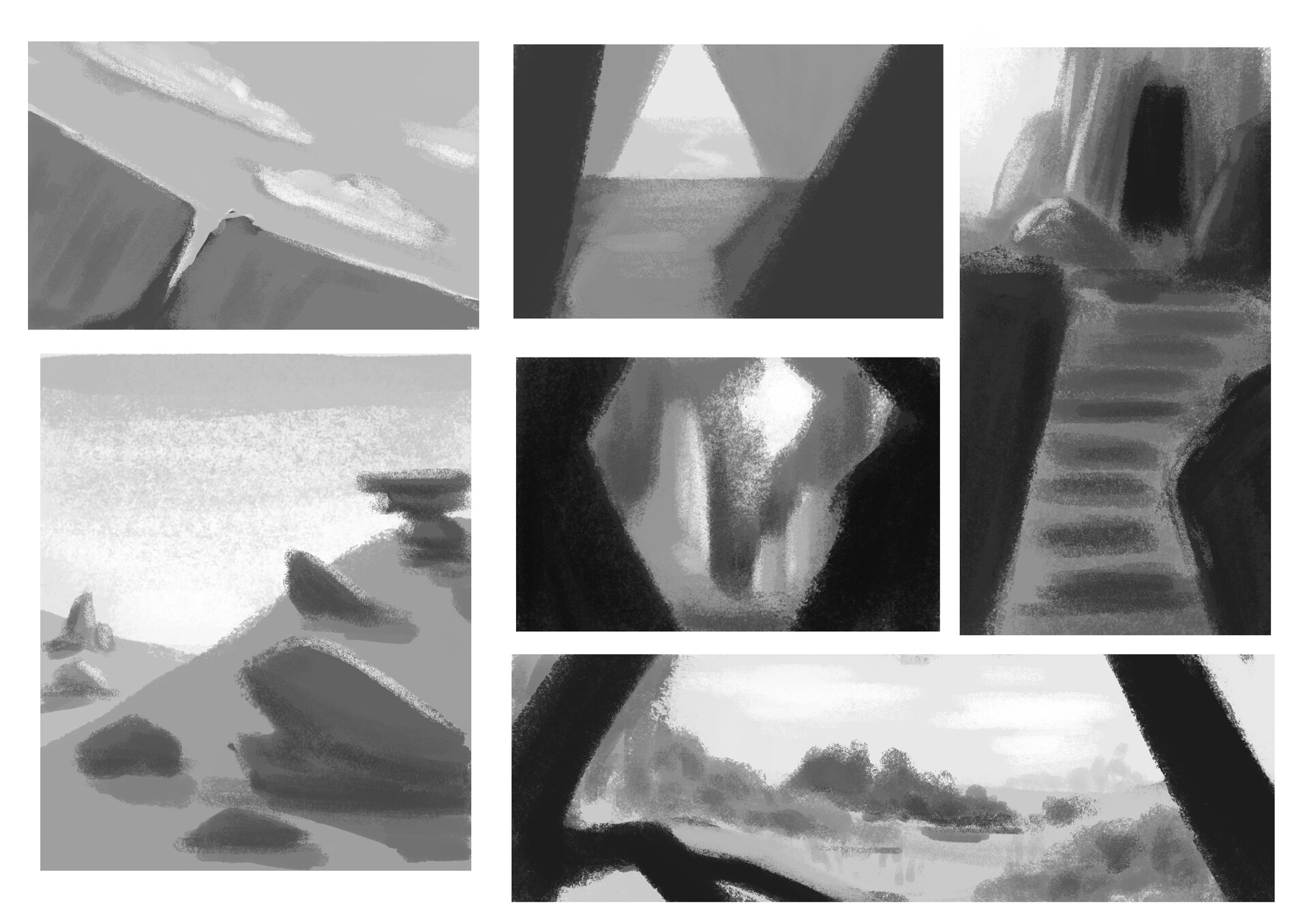ArtStation - Thumbnail Studies