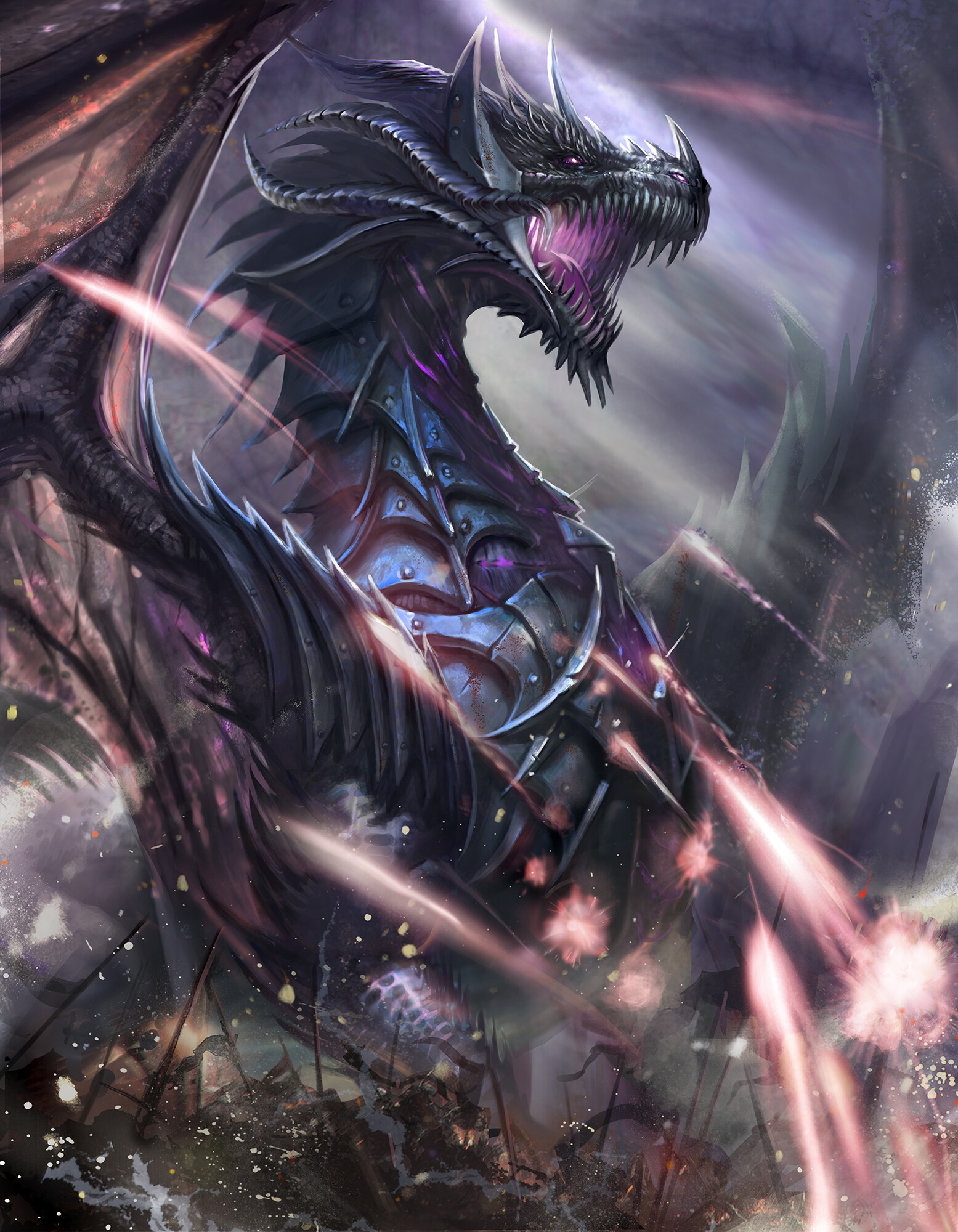 ArtStation - monsters cry