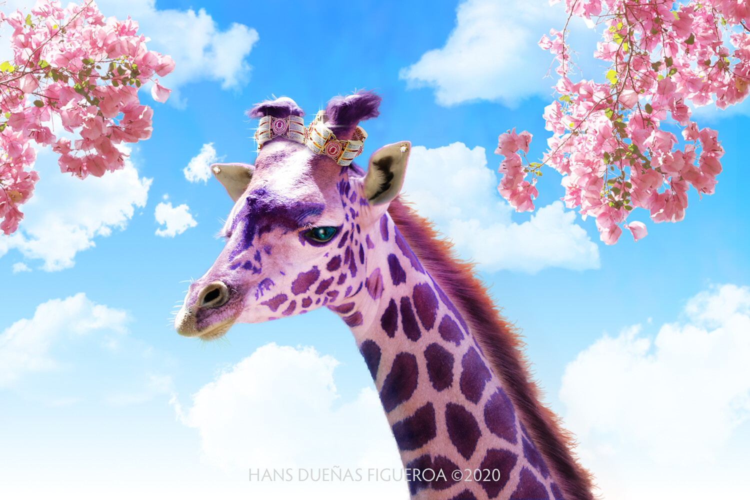 ArtStation - Pink Giraffe