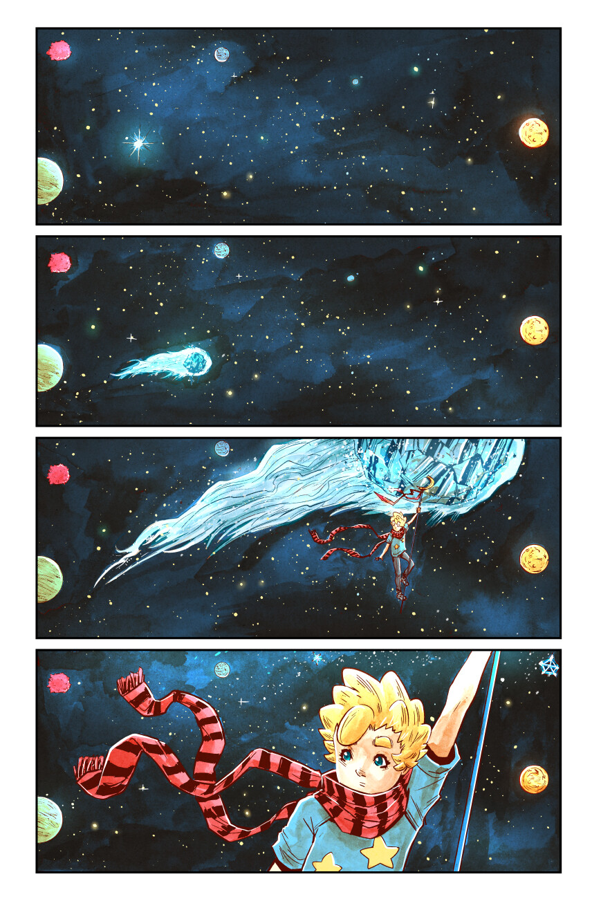 ArtStation - The little prince comic