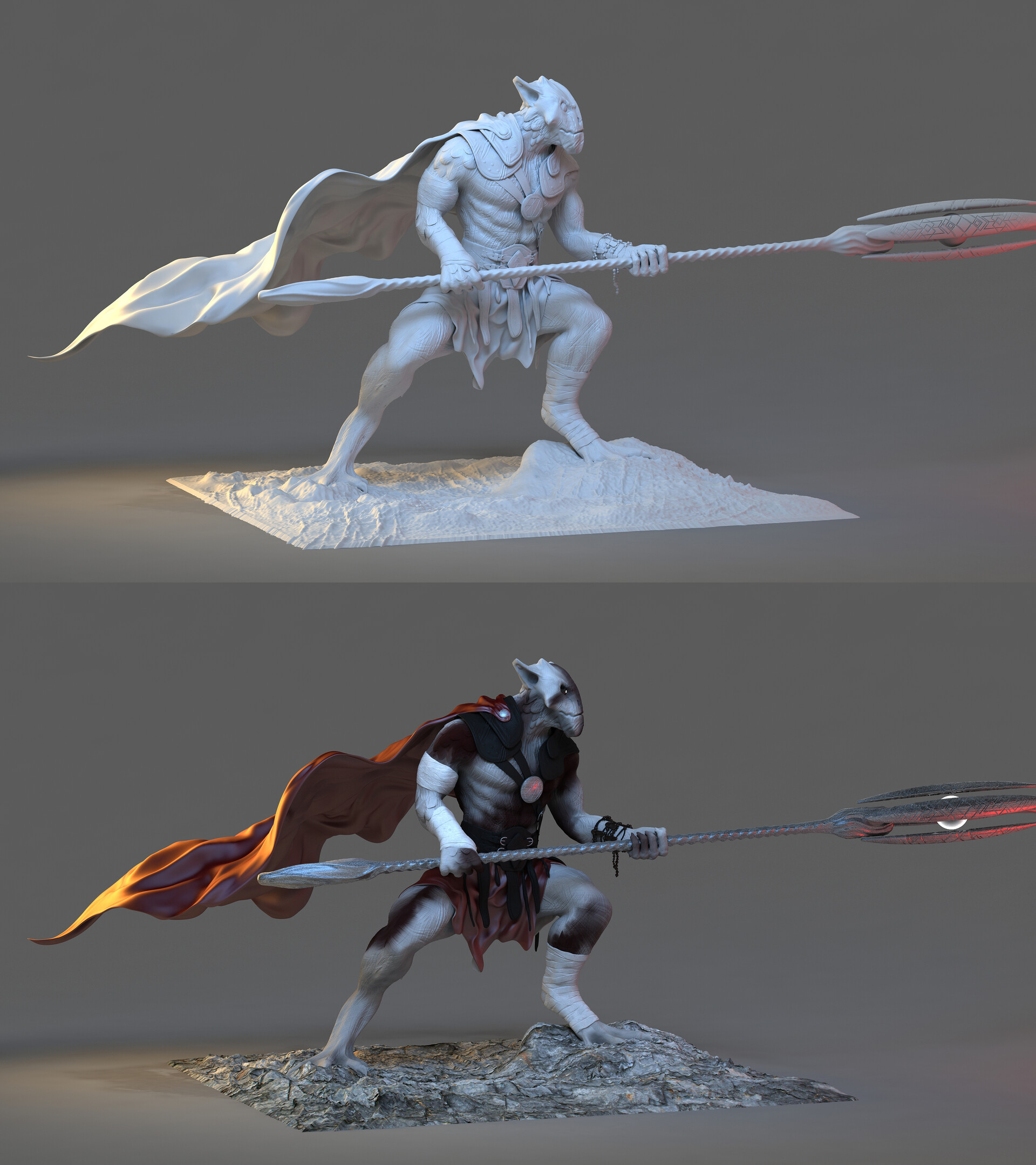 ArtStation - Warrior 01