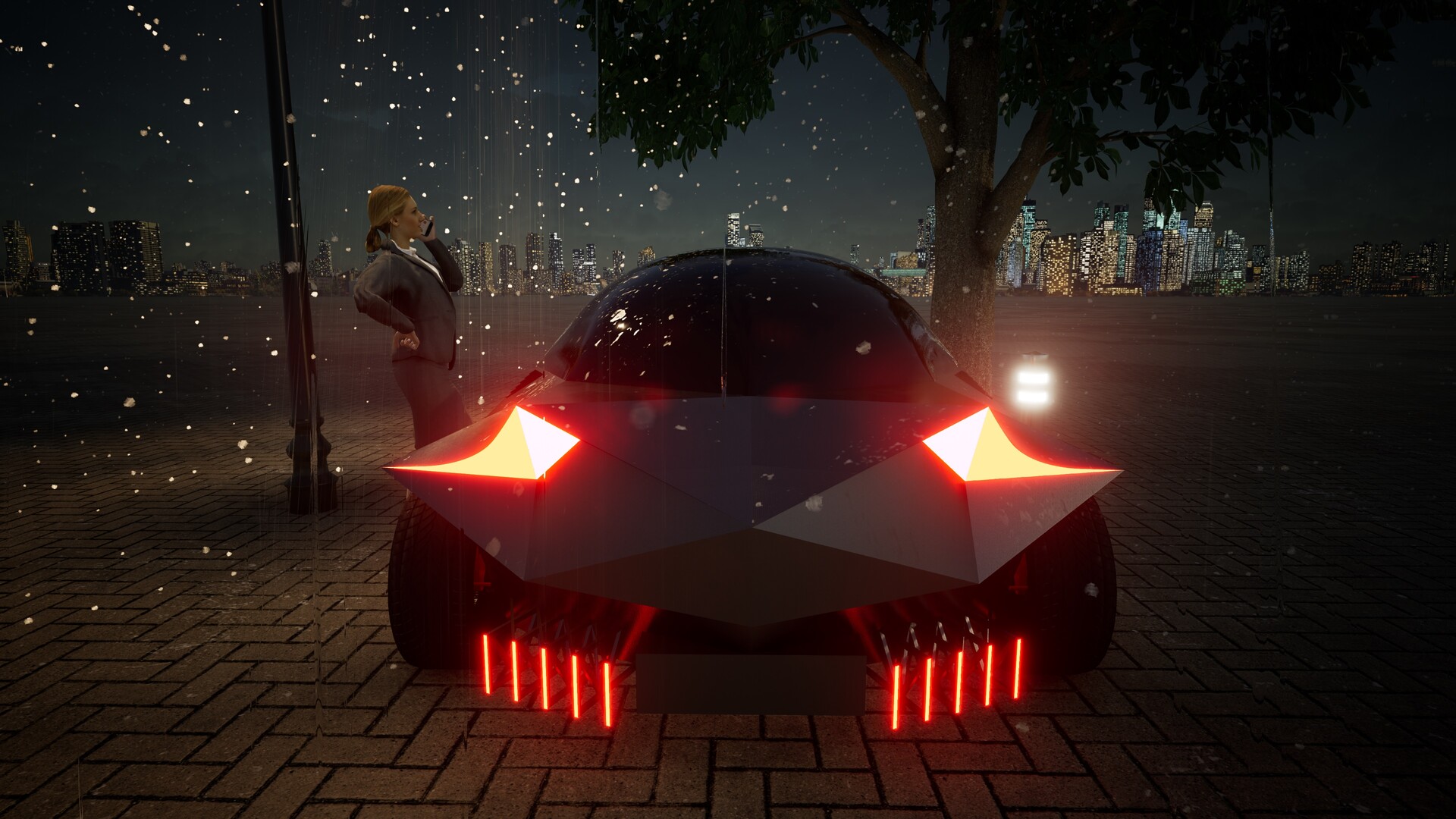 Brusy Russ - Tesla Compact Car Concept