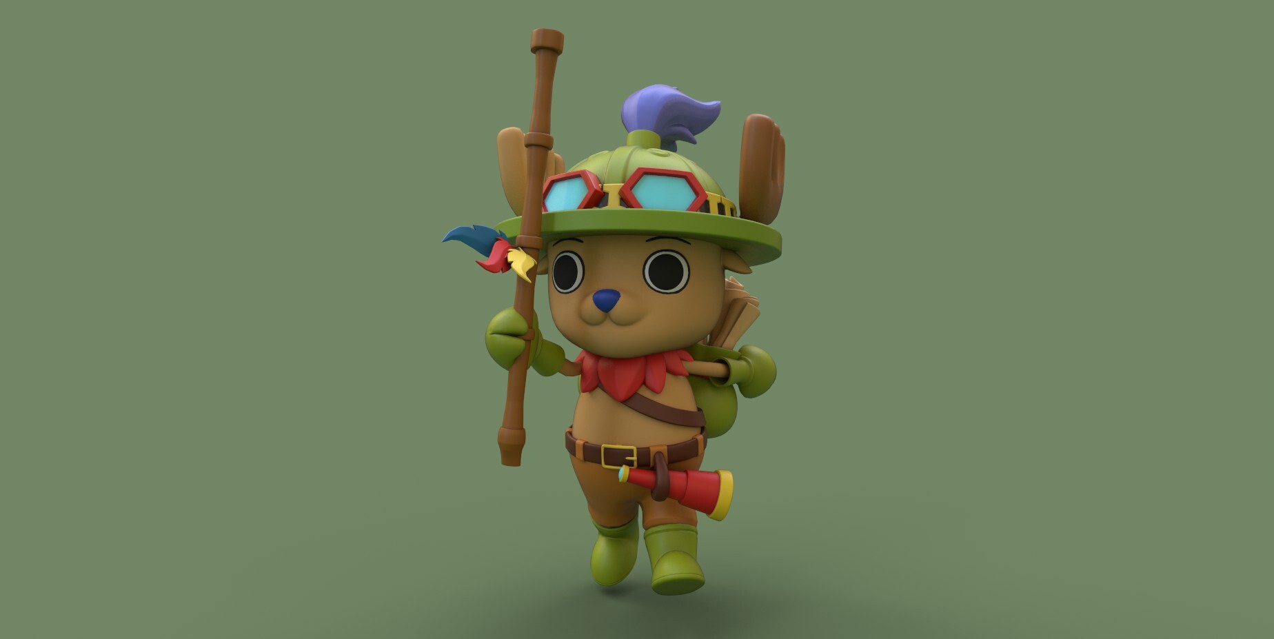ArtStation - Chopper X Teemo