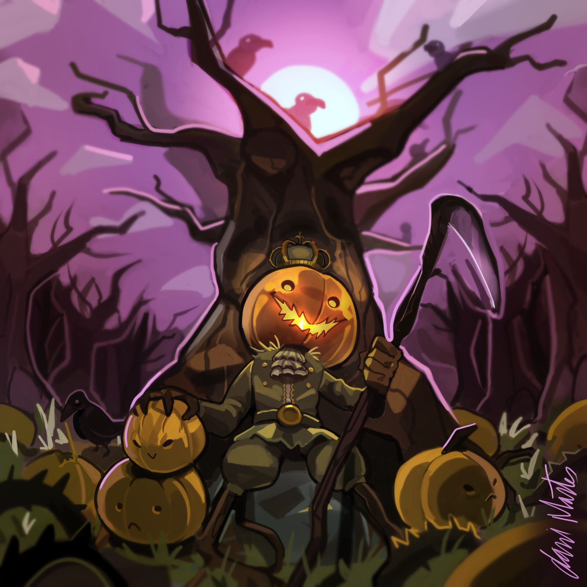 ArtStation - Pumpkin King