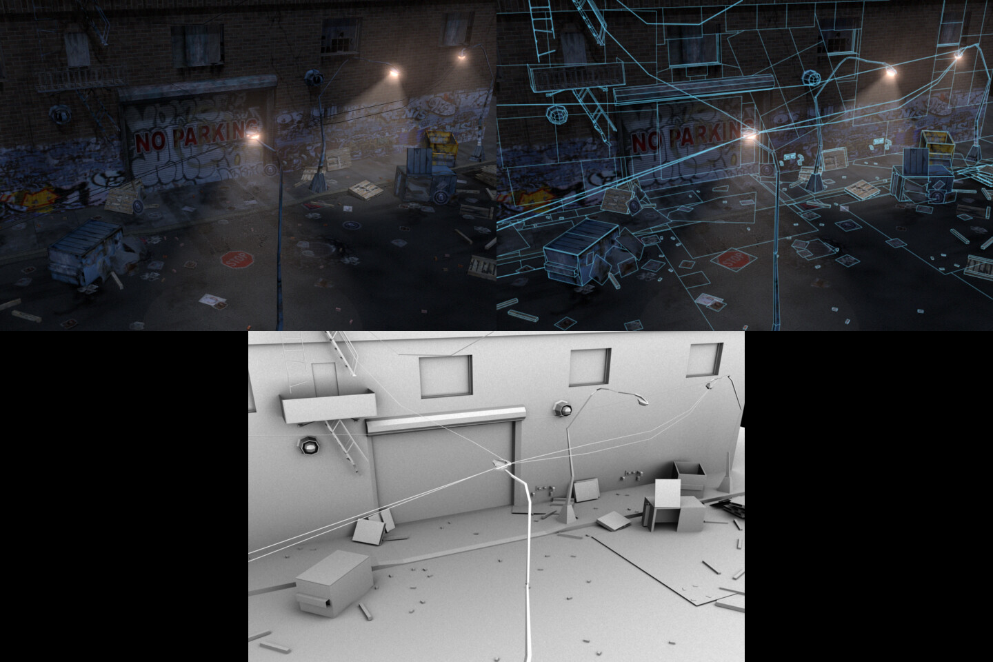 ArtStation - Alleyway 1