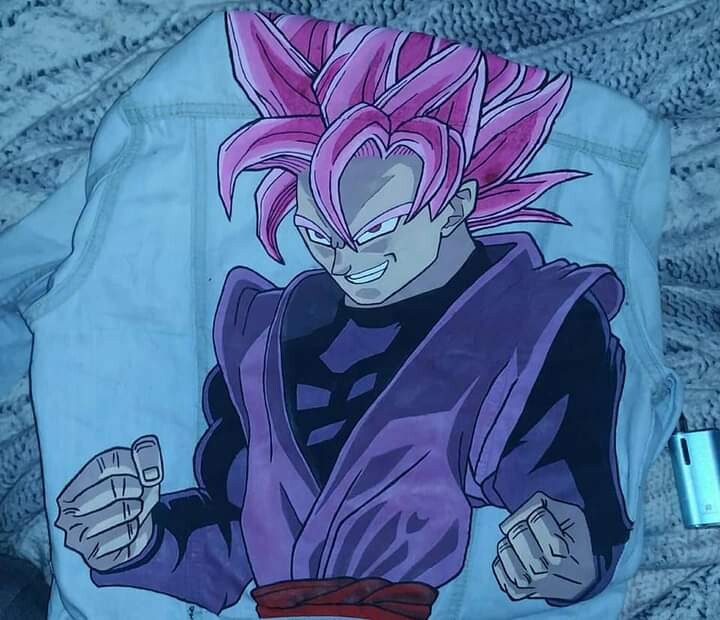 ArtStation - Dragon Ball Z painted jacket