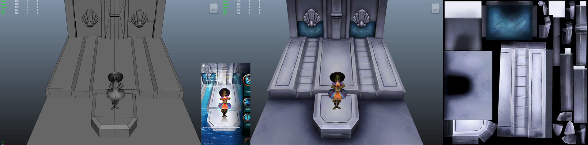 ArtStation - Character Selection Environment 4