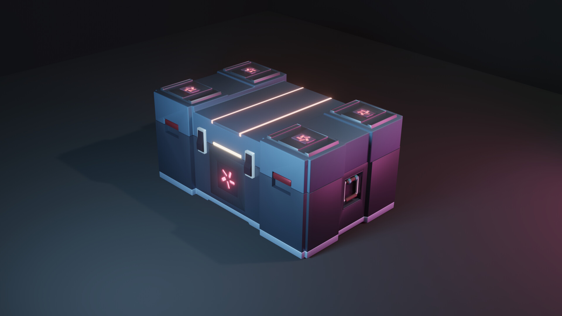 ArtStation - Cyberpunk Weapon Case