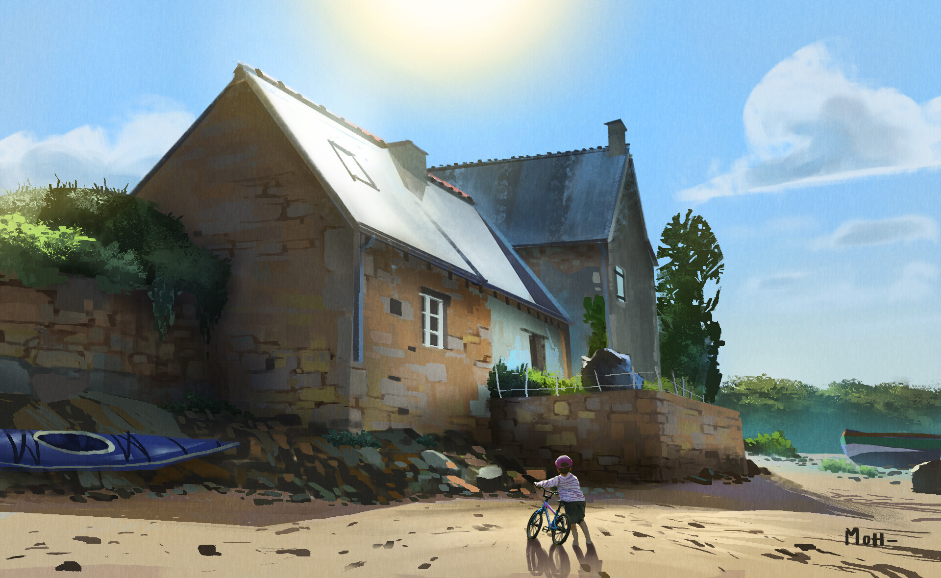 ArtStation - Childhood house