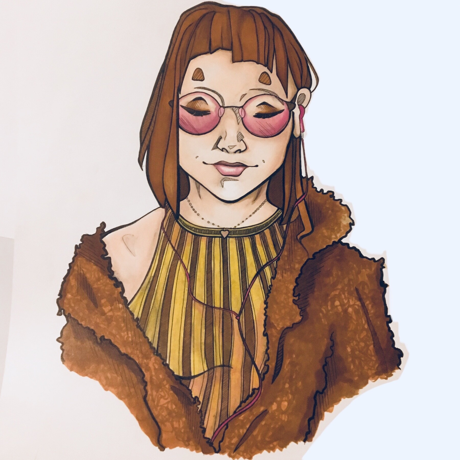 ArtStation - Marker Character Illustration 2019