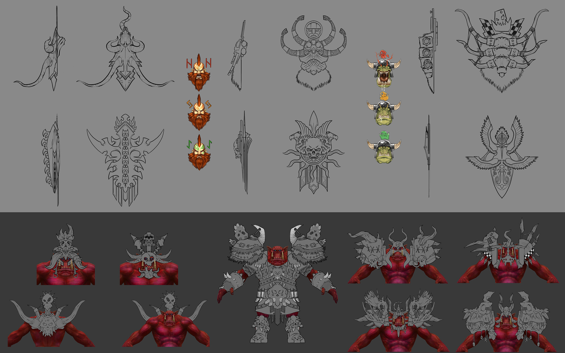 ArtStation - Return of Reckoning - concepts