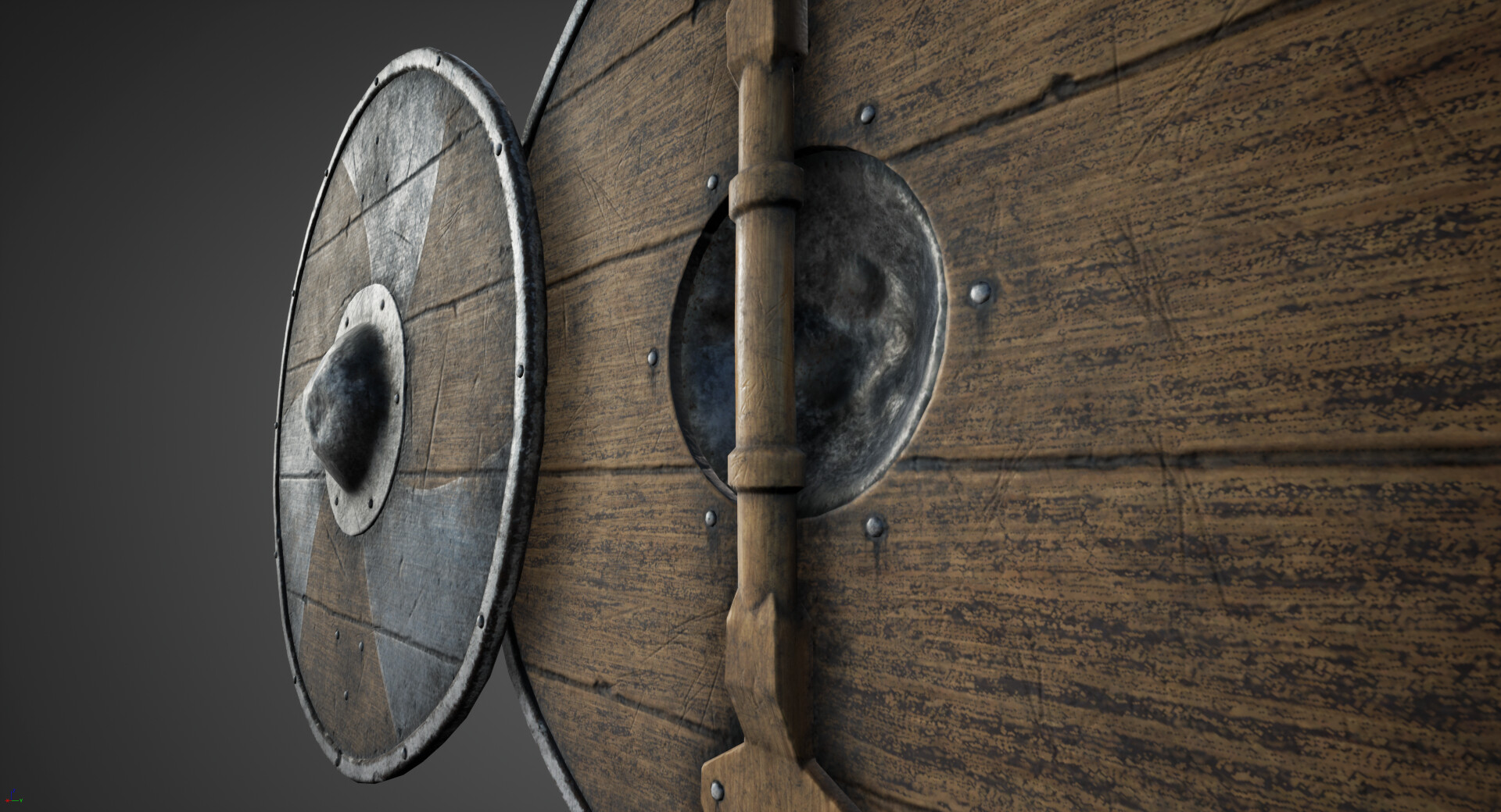 Gosia Bobnis - Viking shield prop