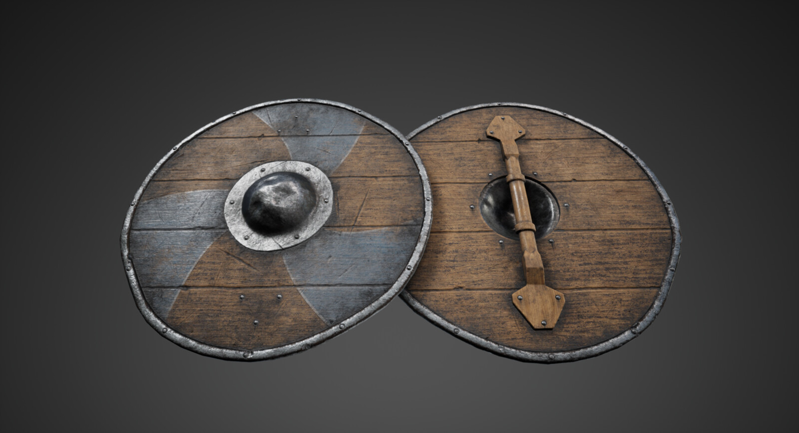 Gosia Bobnis - Viking shield prop