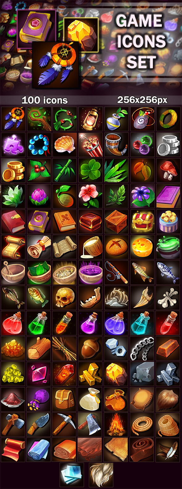 ArtStation - Game Icons Set Vol.1