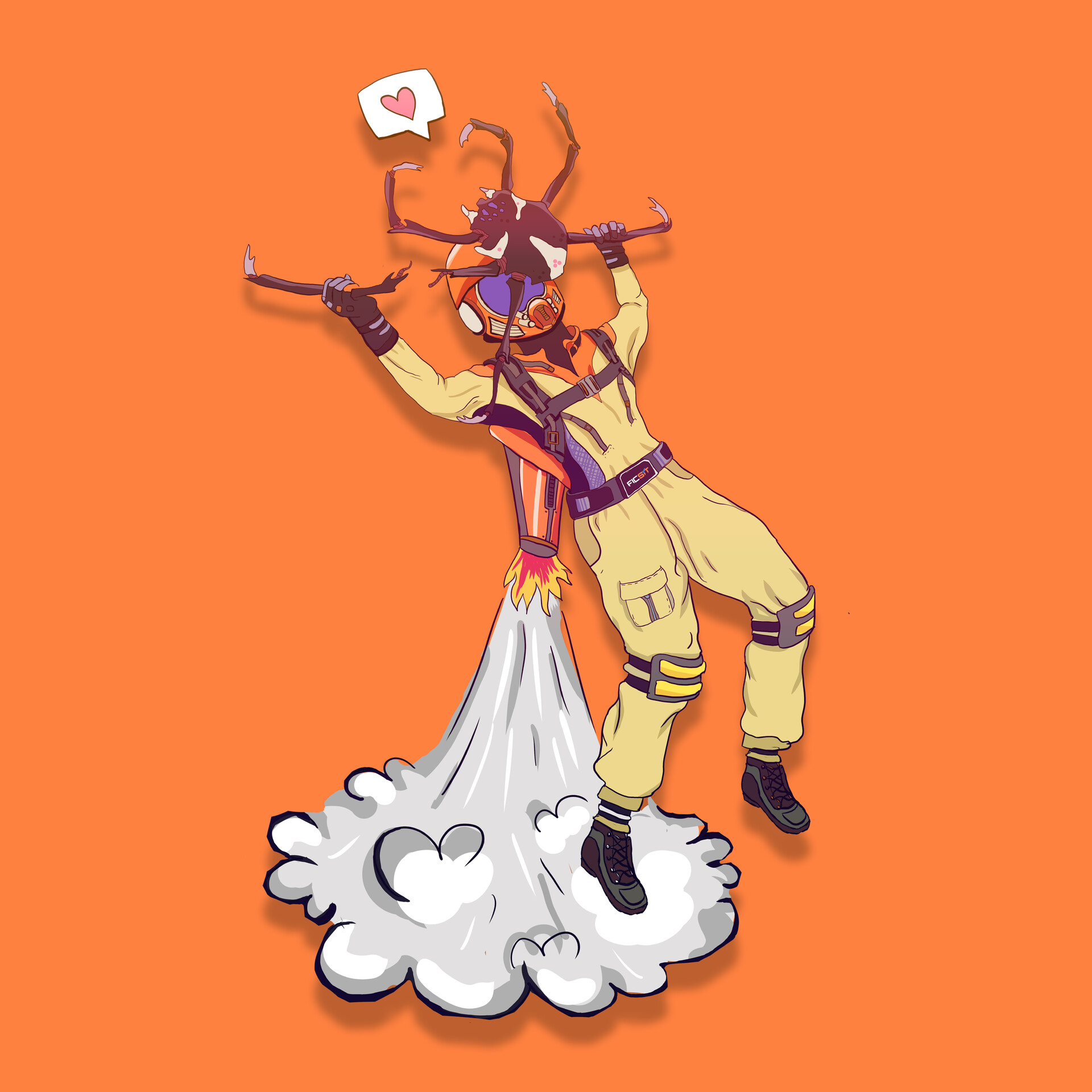 ArtStation - Bug Love - Satisfactory Fan Art