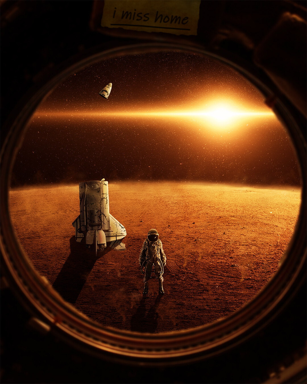 ArtStation - Living on mars