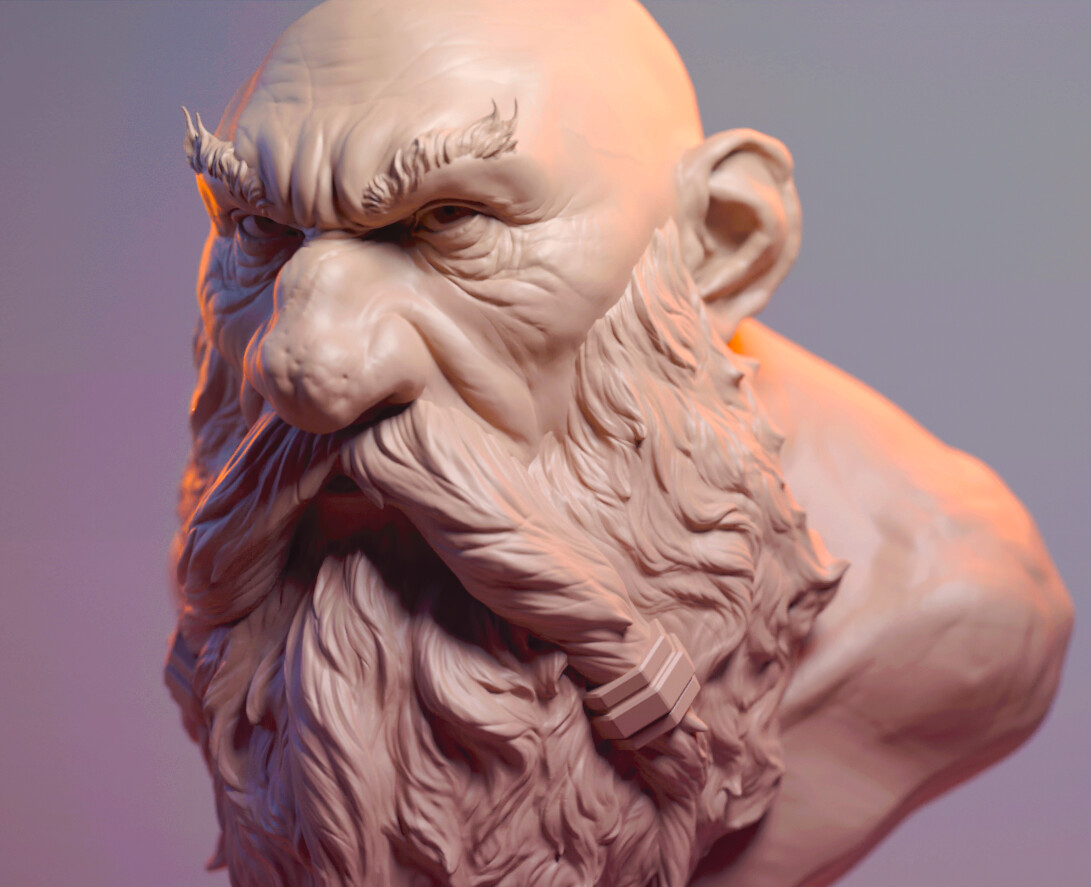 Henning Sanden - Introduction to Sculpting - Dwarf