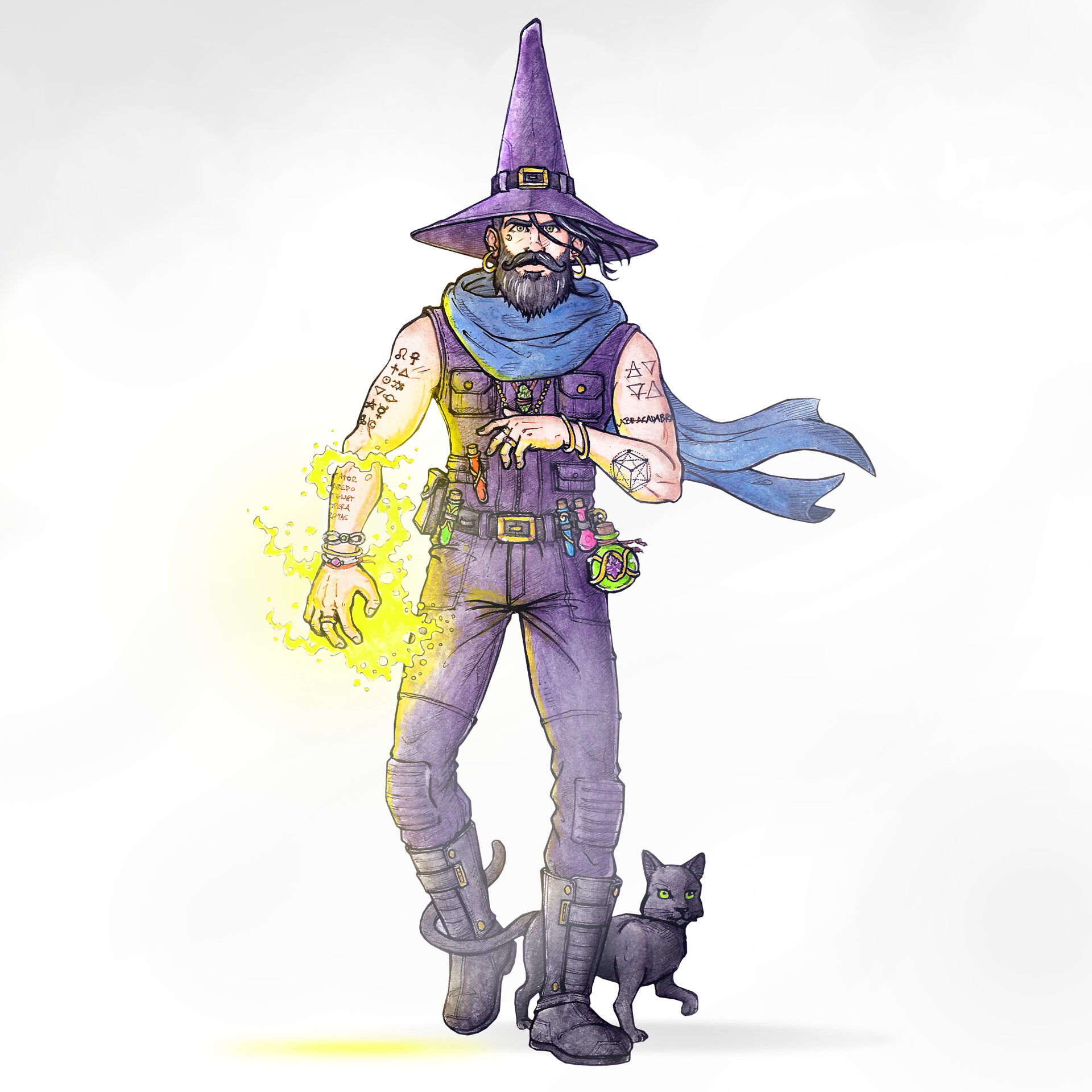 ArtStation - Modern-day Wizard