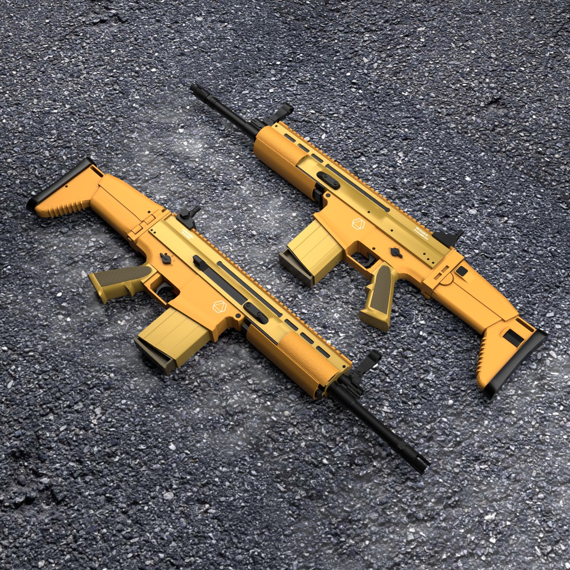 ArtStation - FN_SCAR_H