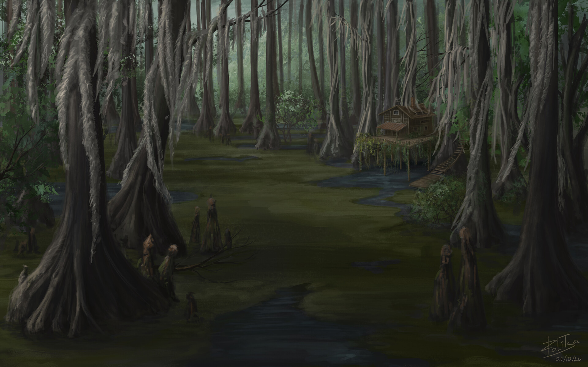 ArtStation - 'Swamp"