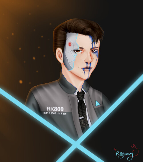 ArtStation - Connor DBH artwork