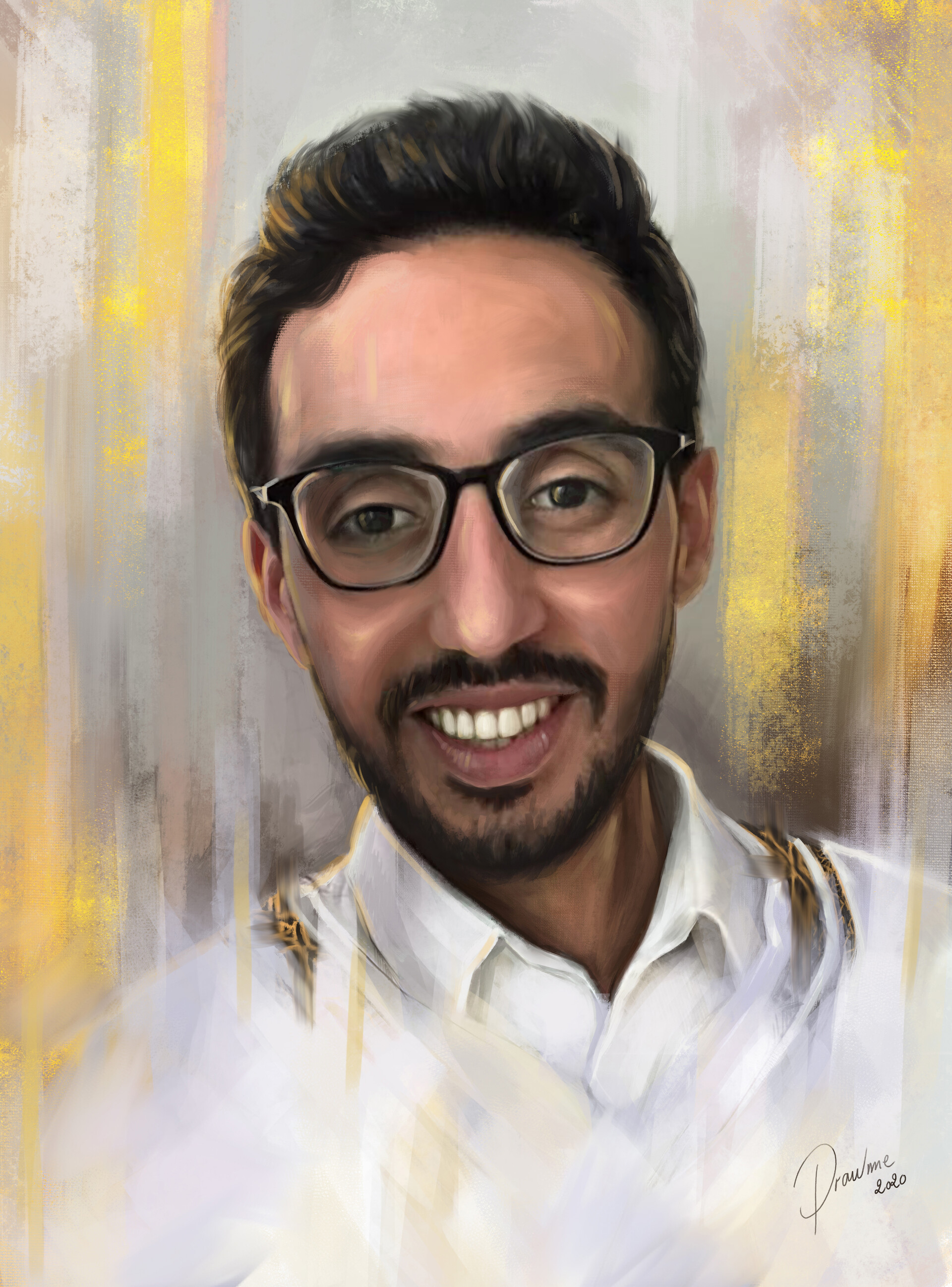 ArtStation - husband portrait