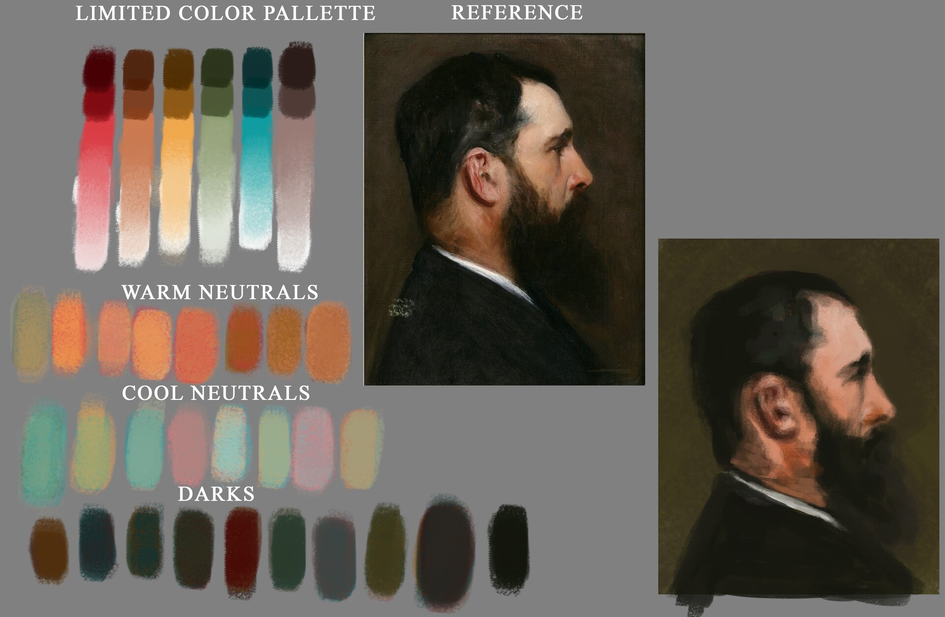 ArtStation - Color pallet study 4
