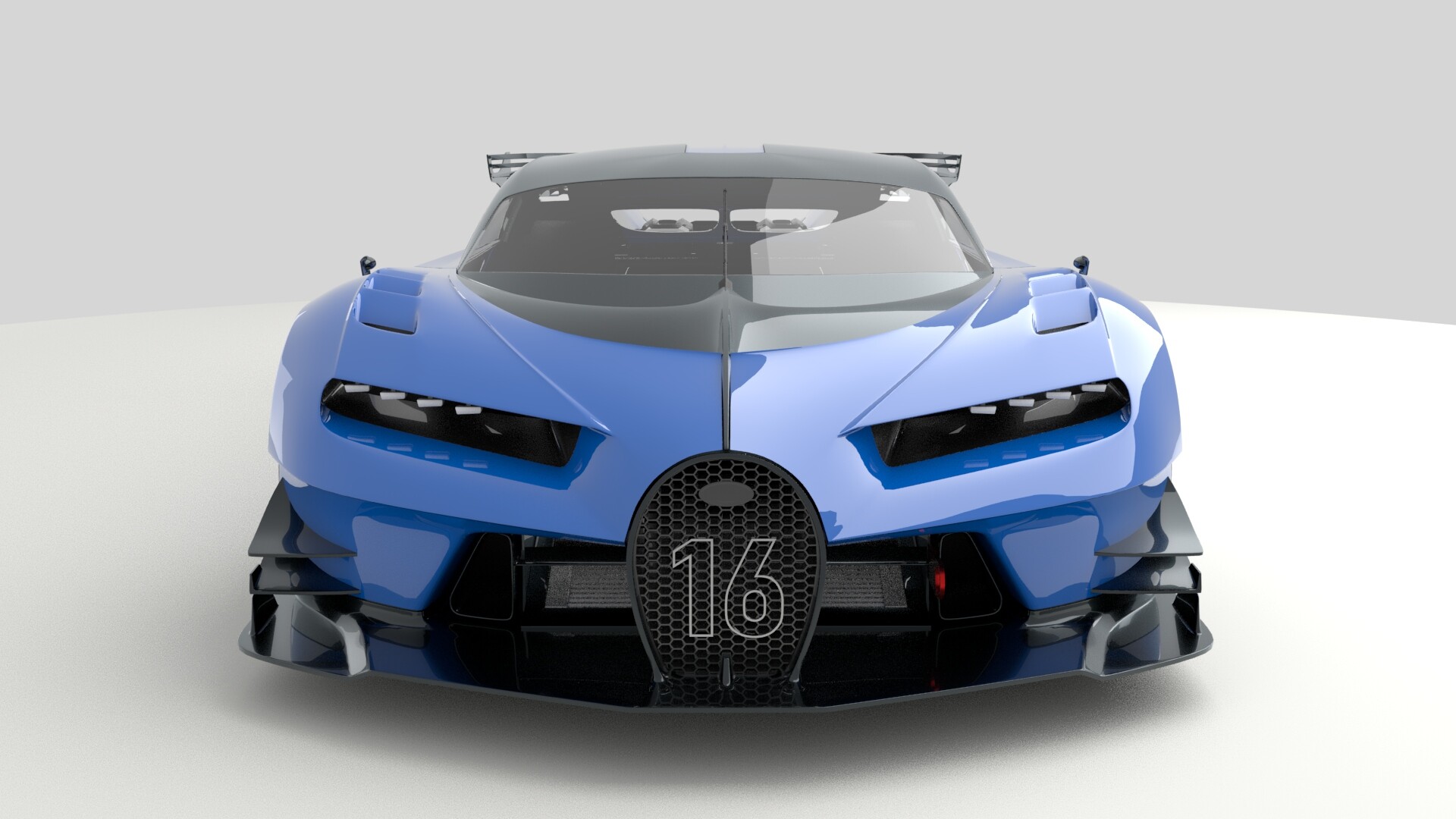 ArtStation - Bugatti Vision 3D model