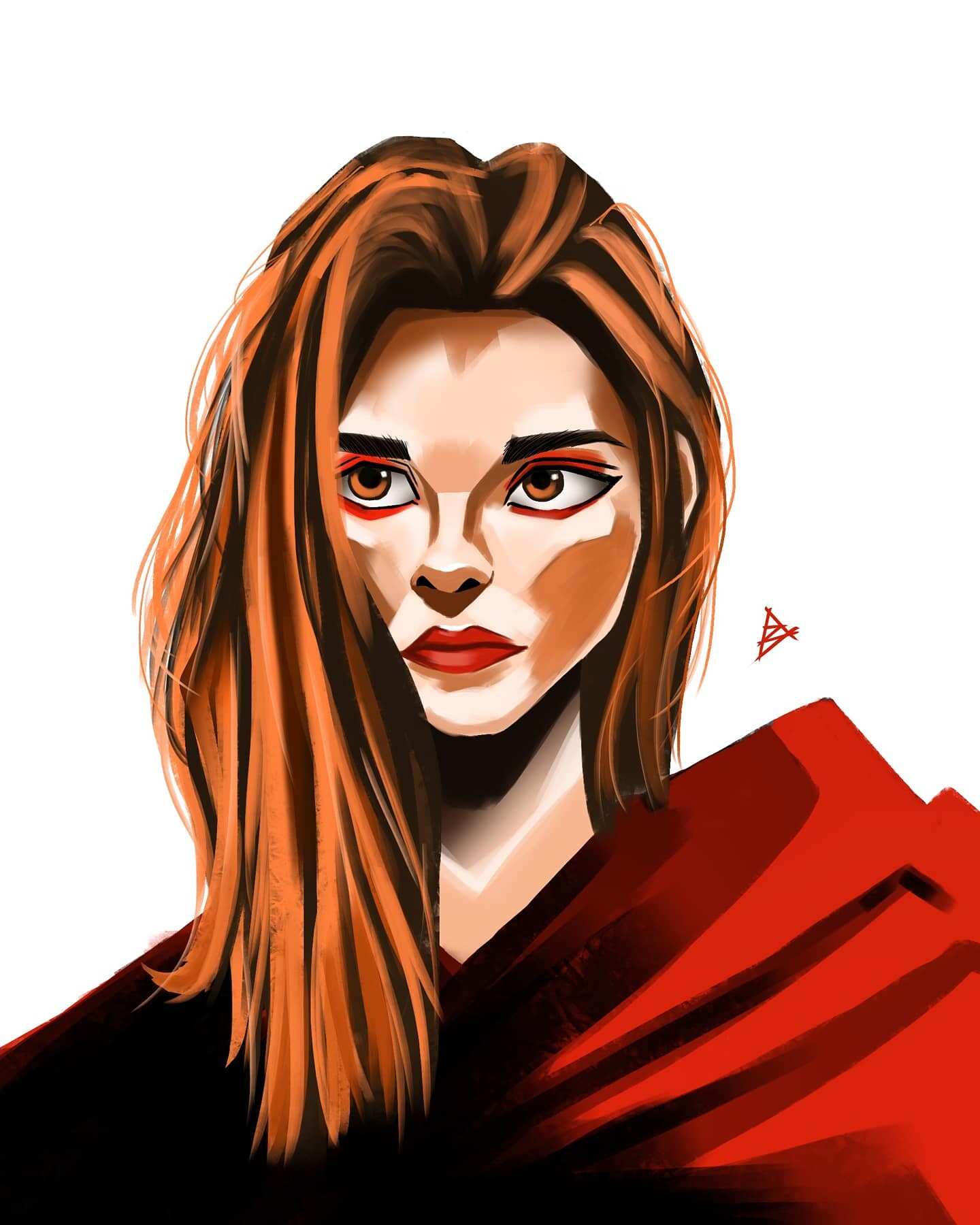 ArtStation - Potrait study with face planes