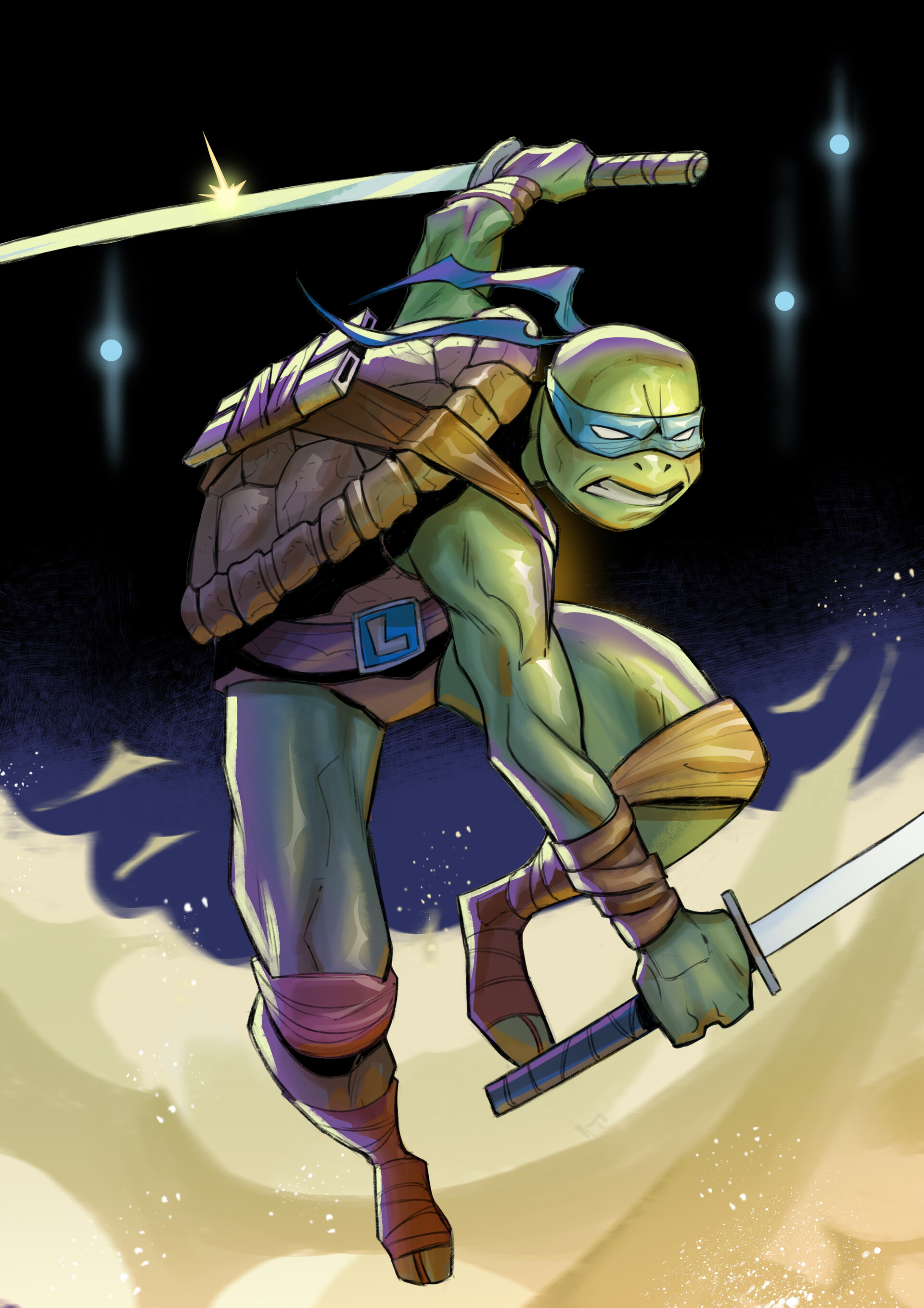 ArtStation - TMNT Leonardo