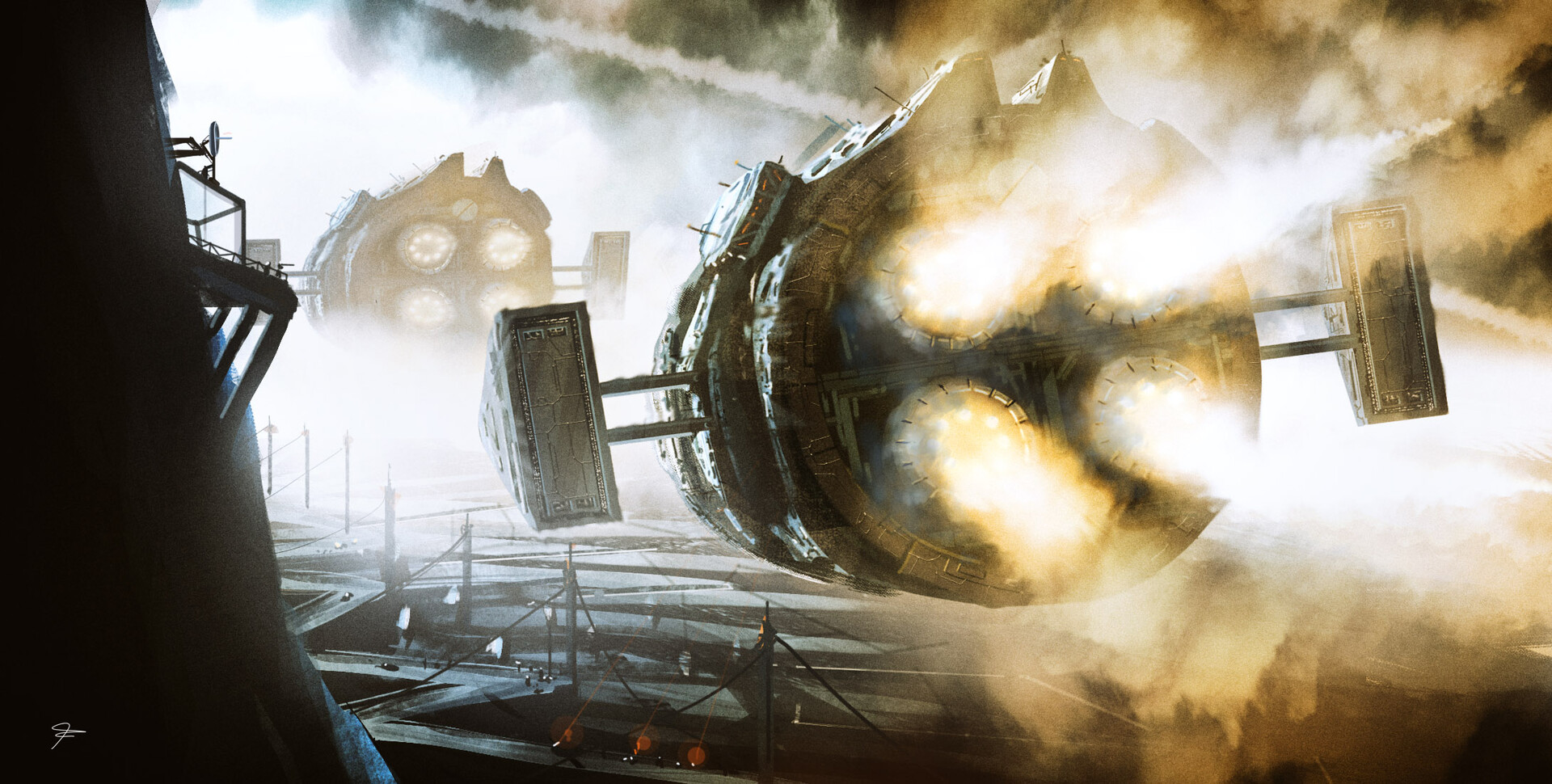 ArtStation - Sci-fi sketch